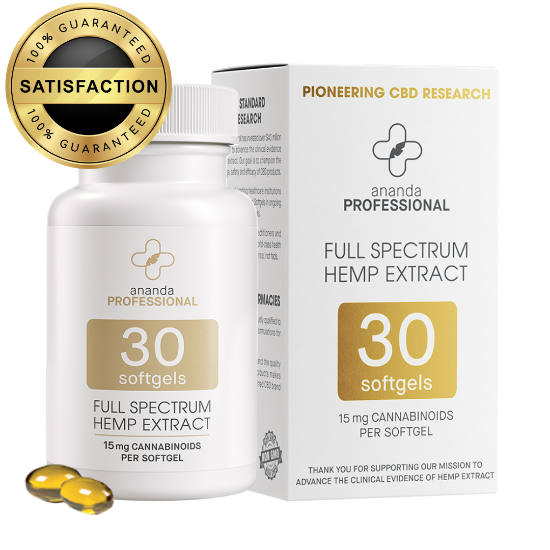 Full Spectrum CBD Softgels 15mg | Natural Wellness Corner